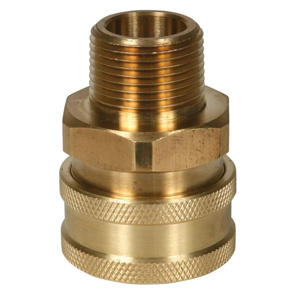 Brass Sockets With Male Thread – QC Supply