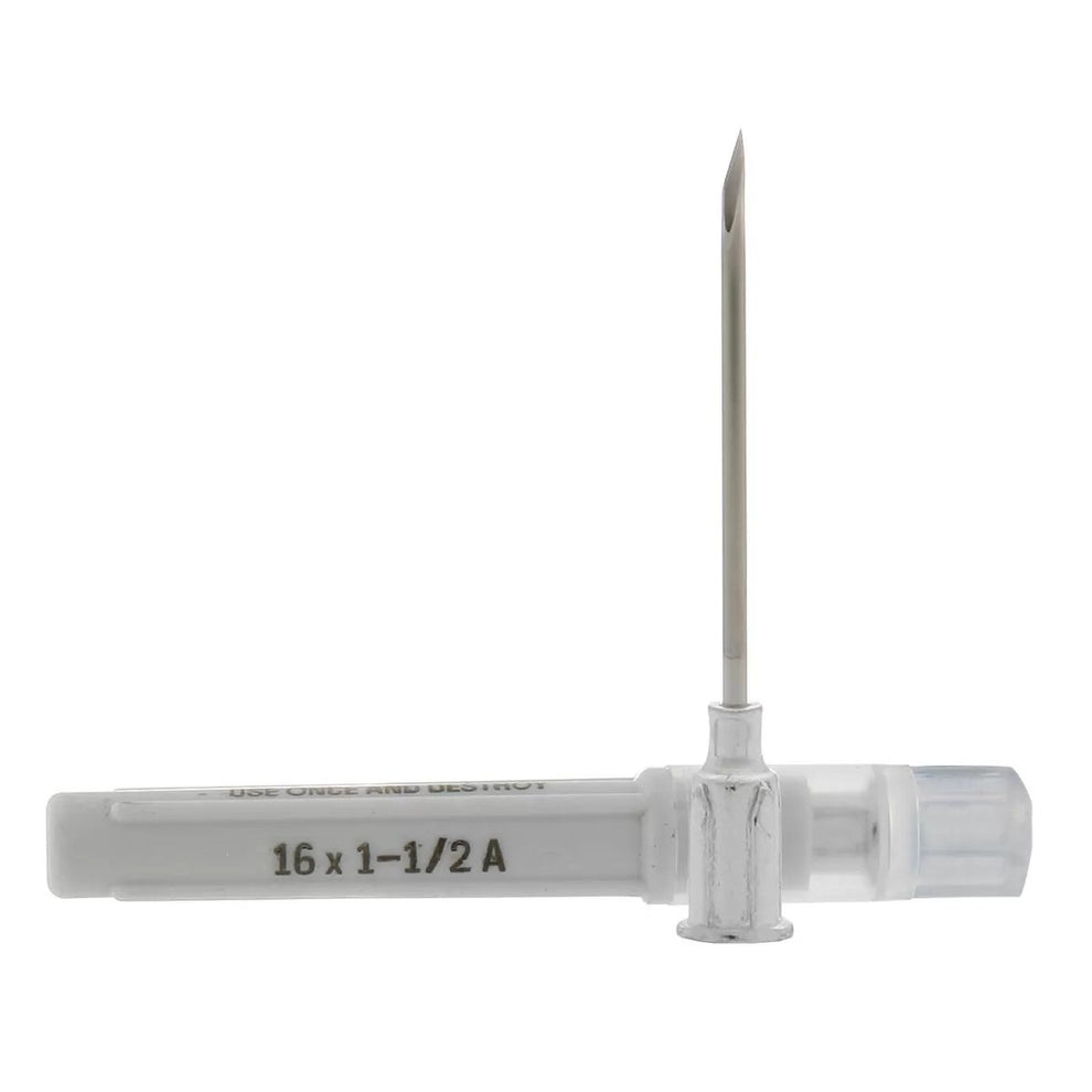 Monoject™ Aluminum Hub Disposable Needle 16 ga. – QC Supply