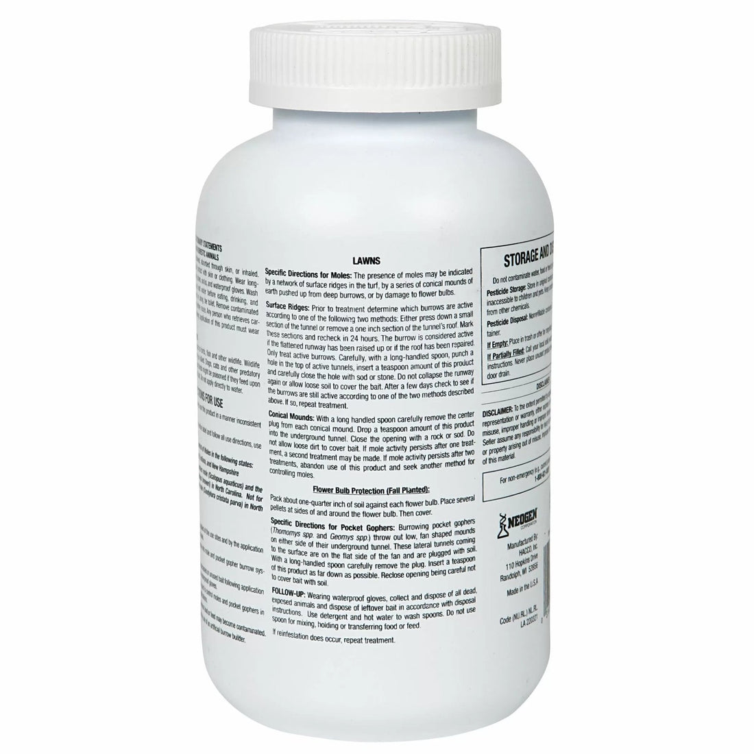 PROZAP® Mole & Gopher Pelleted Bait – QC Supply