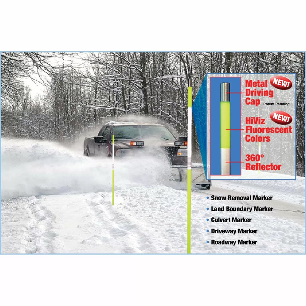 Snow Pole™ Reflective Marker – QC Supply