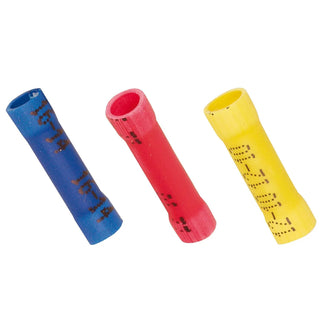 Vinyl-Insulated Butted Seam Butt Connectors – QC Supply